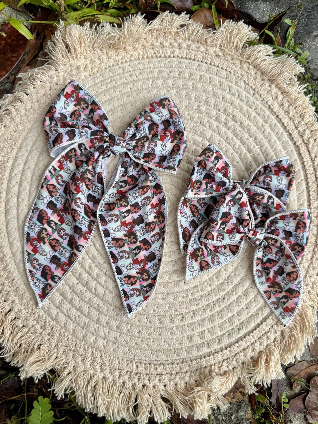 Princess Profiles Bow | Sailor Bows - Etsy