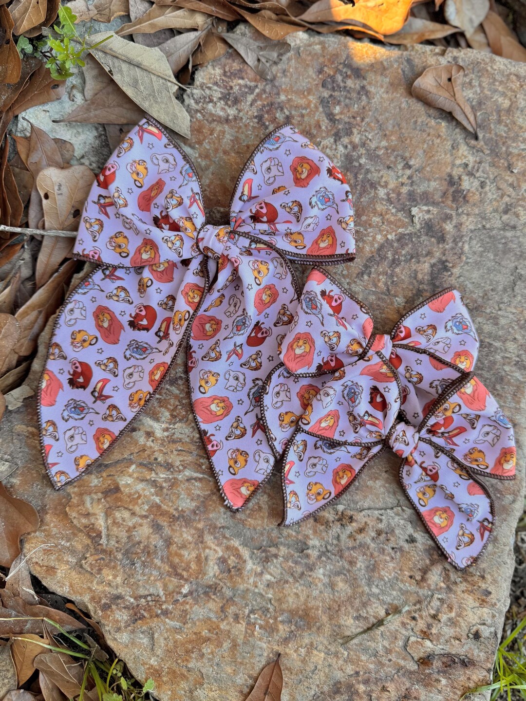 Lions Bow | Sailor Bows | Animal Bow - Etsy