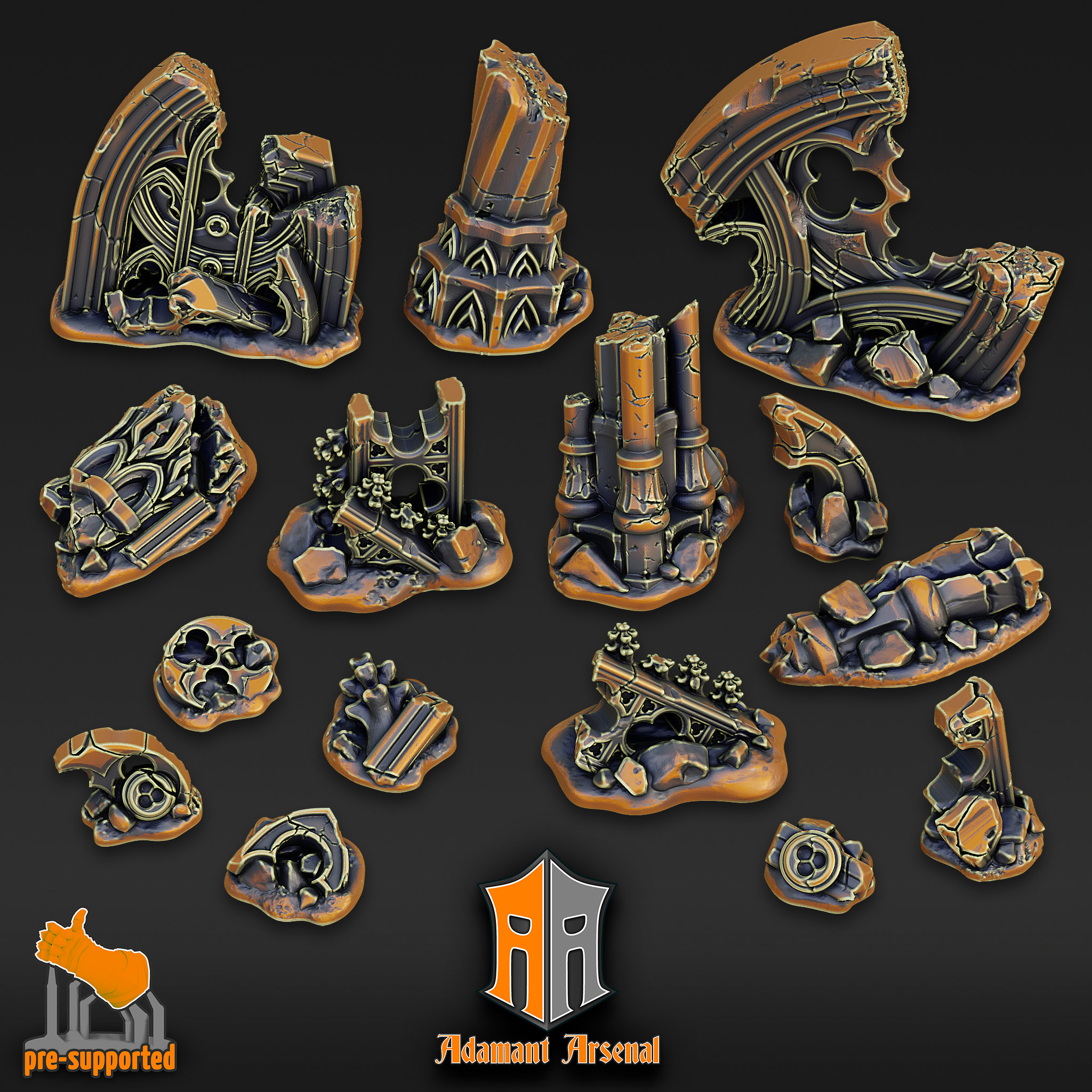 Basing Bits Temple Ruins - Etsy
