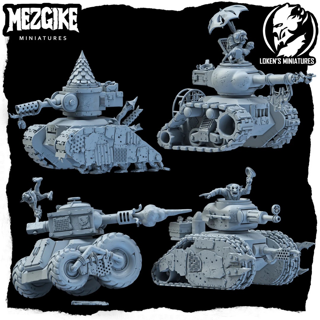 Runt Tanks Multipart Set - Etsy