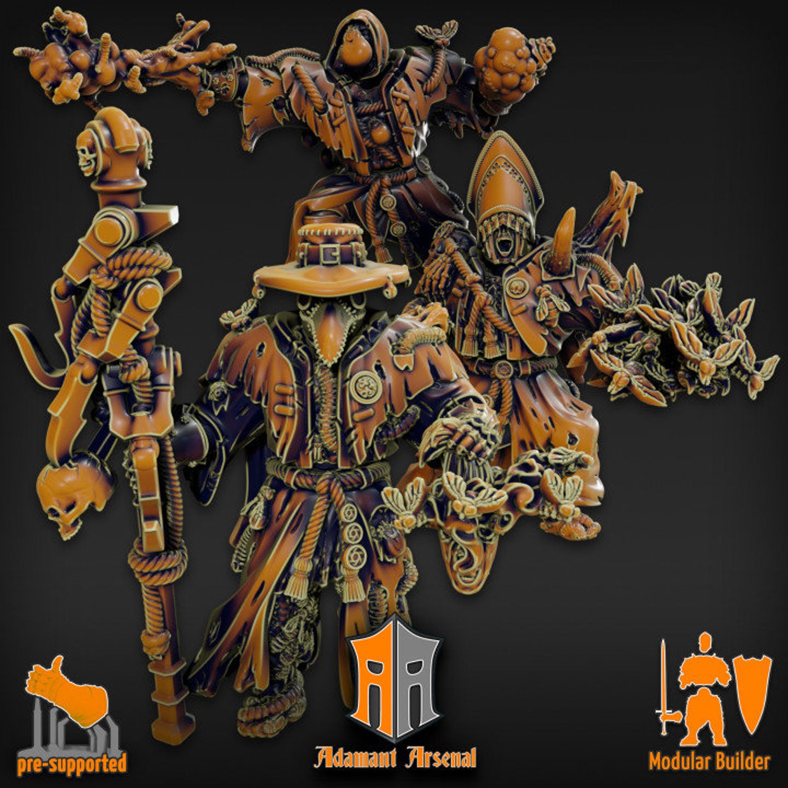 Vile Plague Mage Multipart Set - Etsy