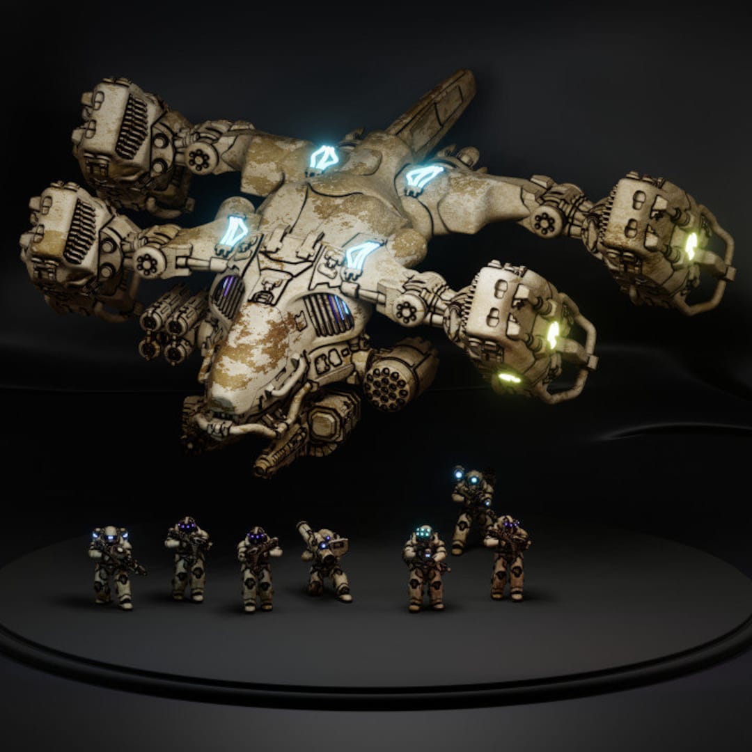 Charon Dropship - Etsy