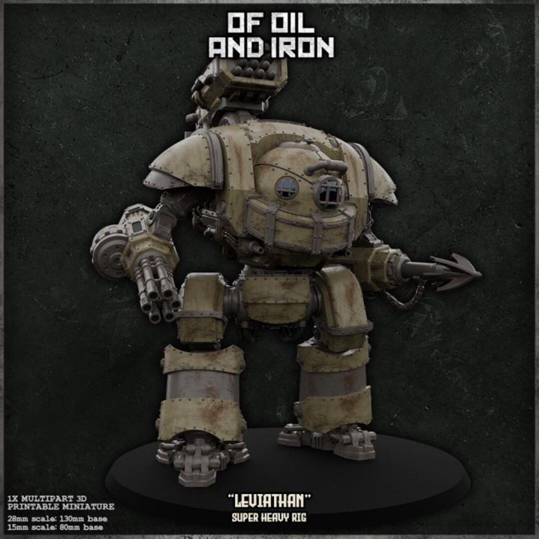 Triton Engineering Leviathan Super Heavy Rig - Etsy