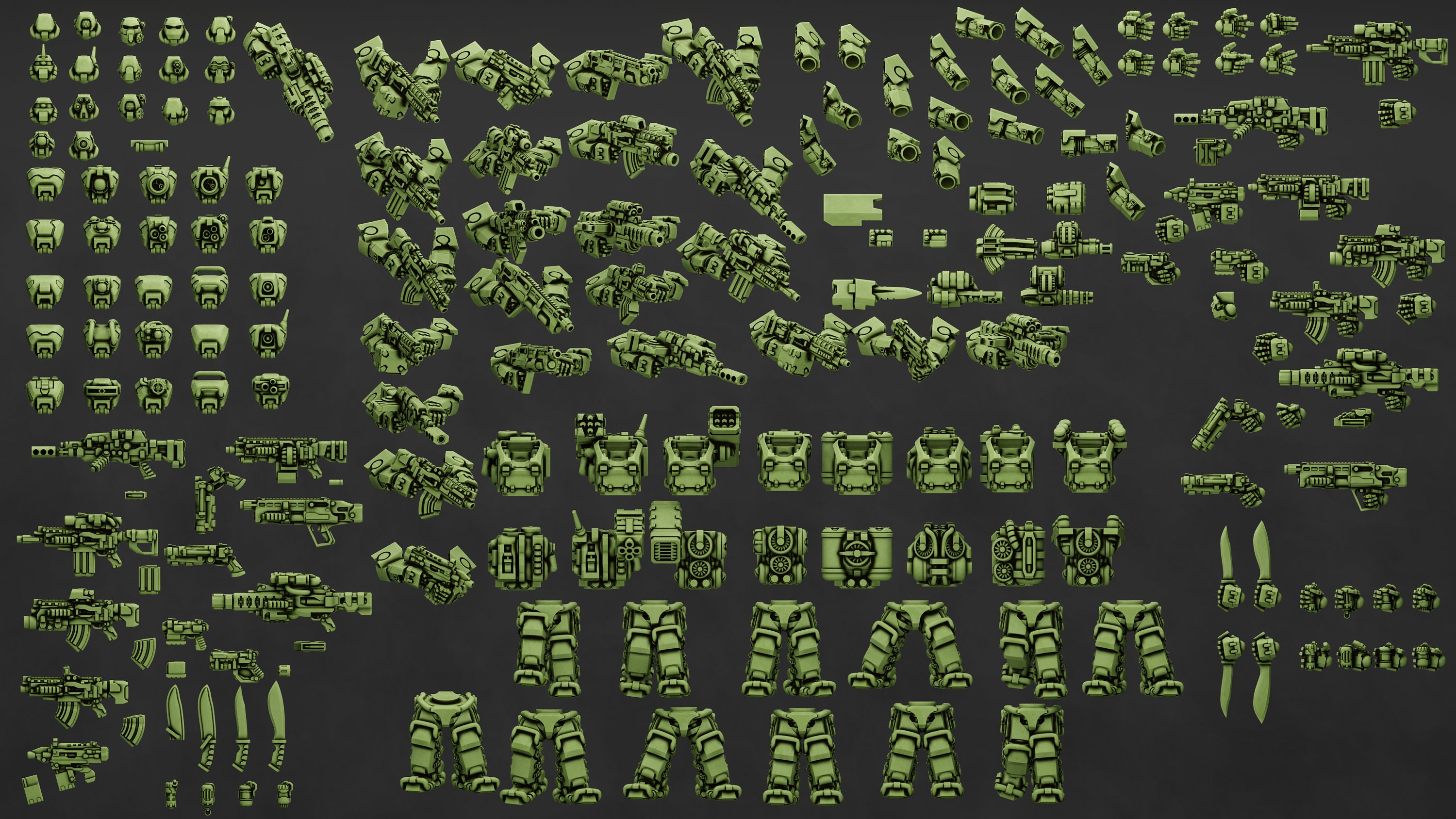 Demeter Power Armour Frame - Etsy