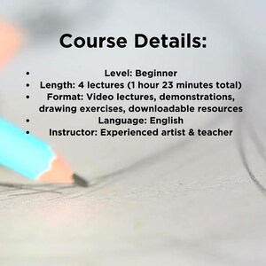 Beginner Drawing Course: Learn Essential Drawing Techniques - Learn to ...