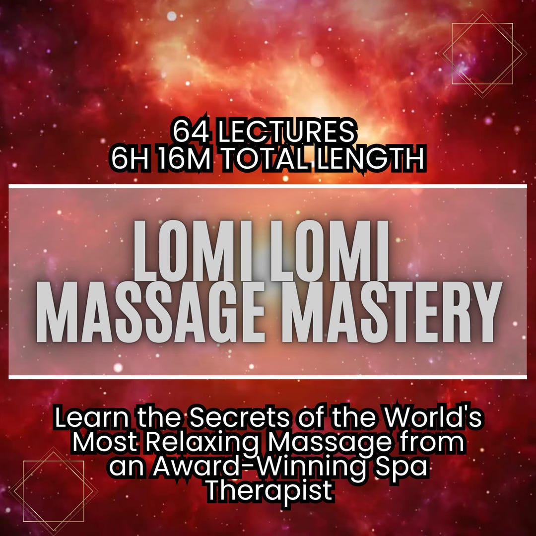 Lomi Lomi Massage Course: Full Body Hawaiian Healing (video Tutorials) - Etsy
