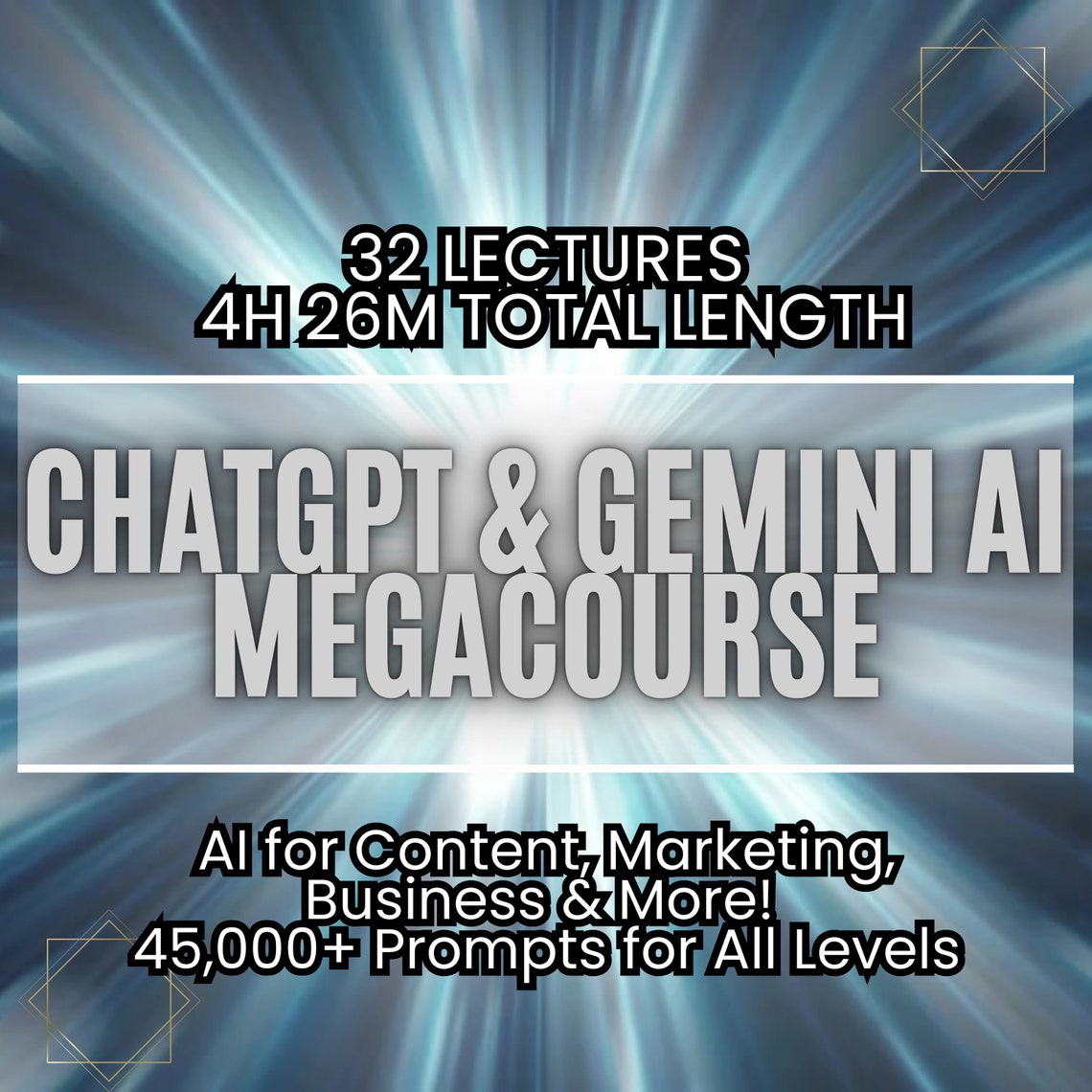 Chatgpt & Gemini AI Prompts Masterclass: 45,000+ Prompts - Etsy