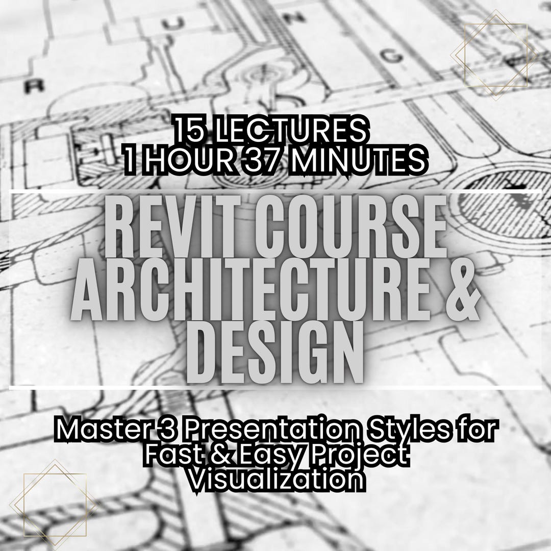 Revit Presentation Course: 3 Styles for Architecture & Design - Etsy