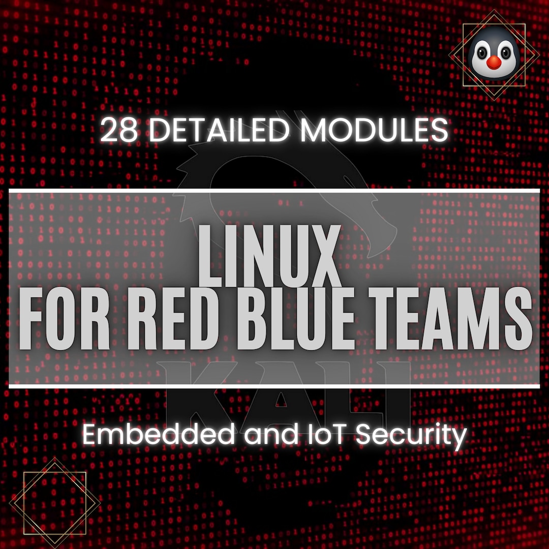 Embedded Linux and Iot Security Course | Red and Blue Teams - Etsy