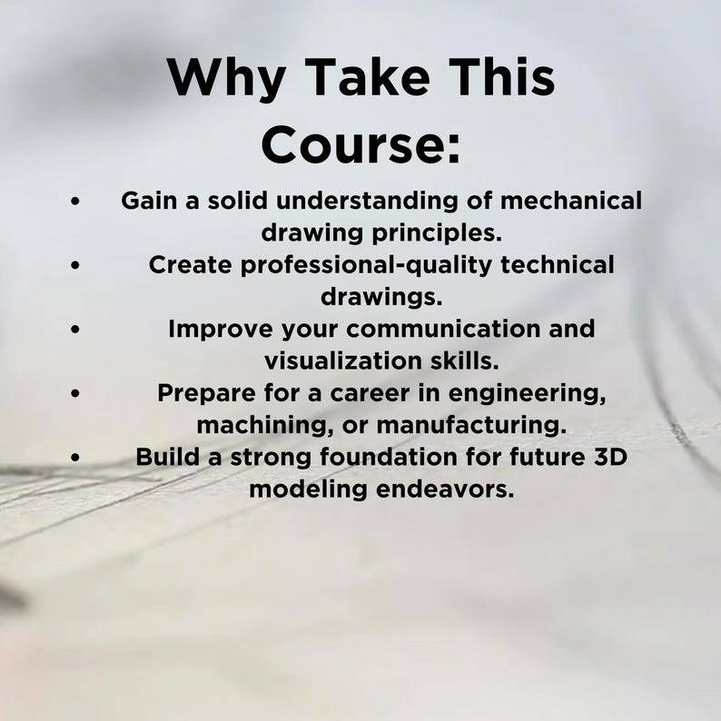 Mechanical Drawing Course: Master Orthographic Projection ...