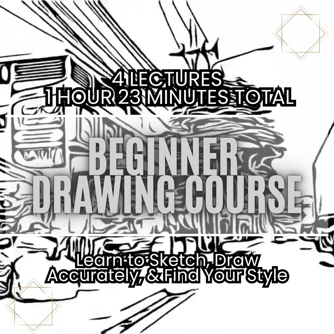 Beginner Drawing Course: Learn Essential Drawing Techniques - Learn to ...