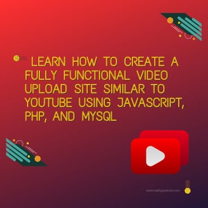 App Clone Learn Javascript, PHP, Mysql by Building A Complete Free Video Sharing Website From ...