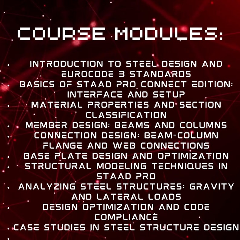Eurocode 3 Steel Design With STAAD Pro: Engineering Course - Etsy