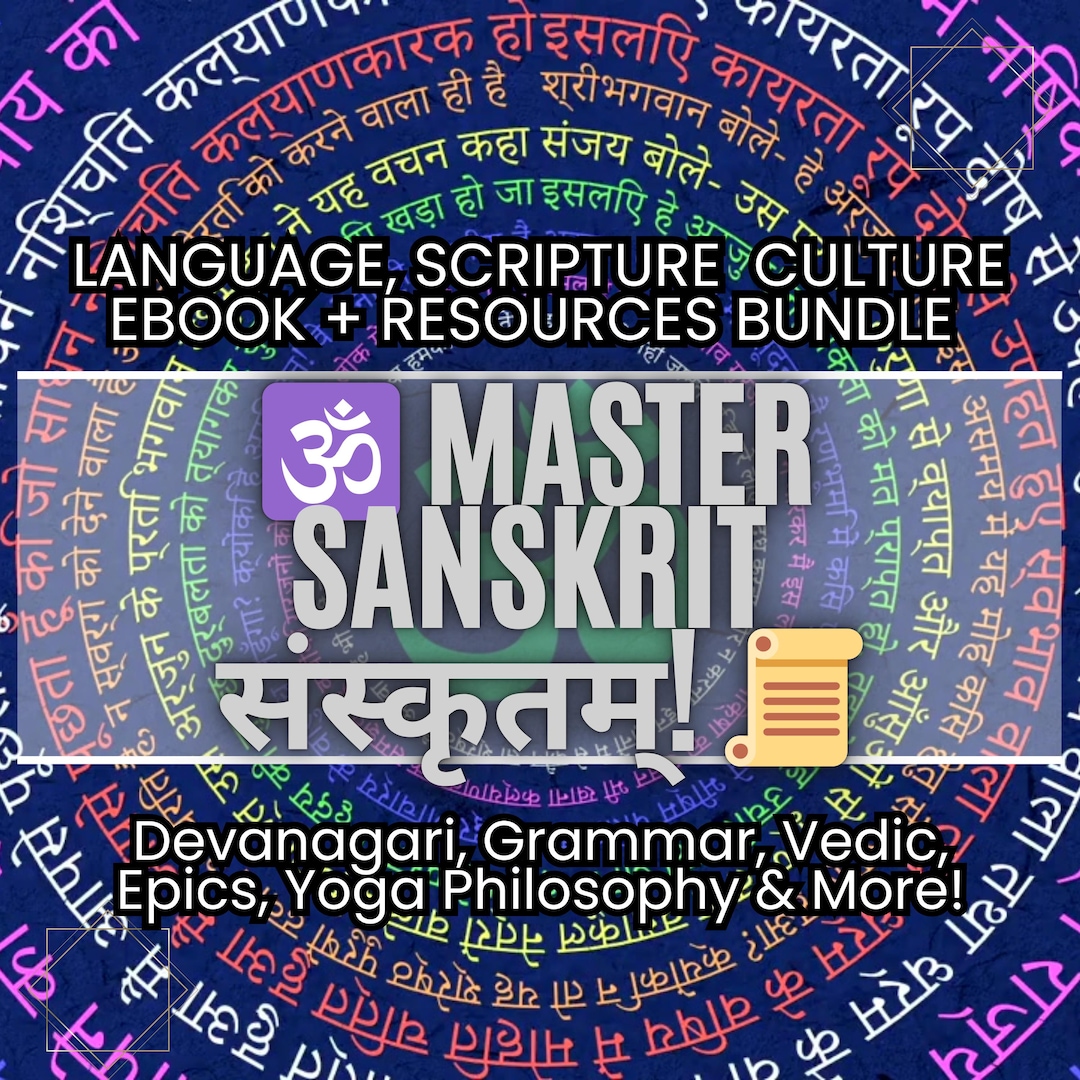 Learn Sanskrit: Ultimate Scripture, Culture Ebook & Resources PDF/RAR ...