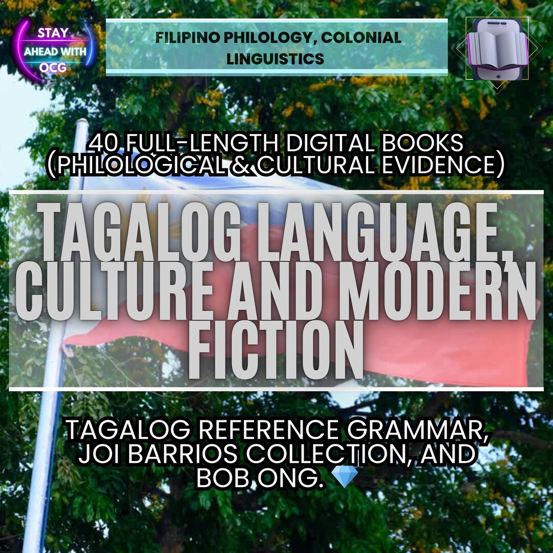Tagalog Language & Literature 40+ PDF Books - Etsy UK