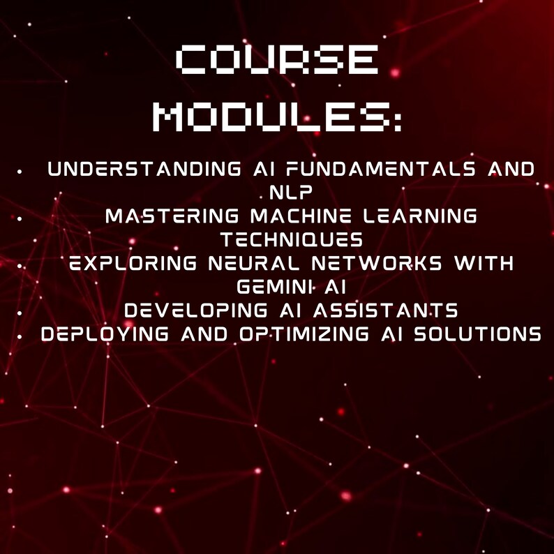 Gemini AI Assistant Course: Content Generation, NLP, Machine Learning - Etsy