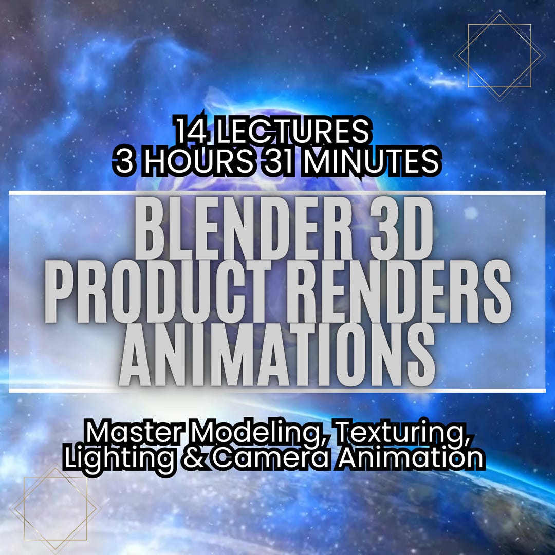 Blender 3D Product Visualization Course: Modeling, Animation (ebooks ...