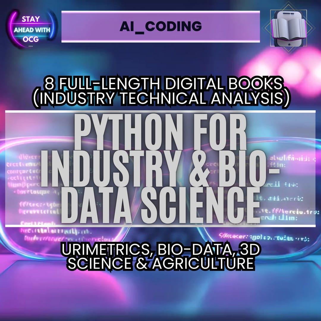 Python for Industry & Bio-Data Science - Etsy Portugal