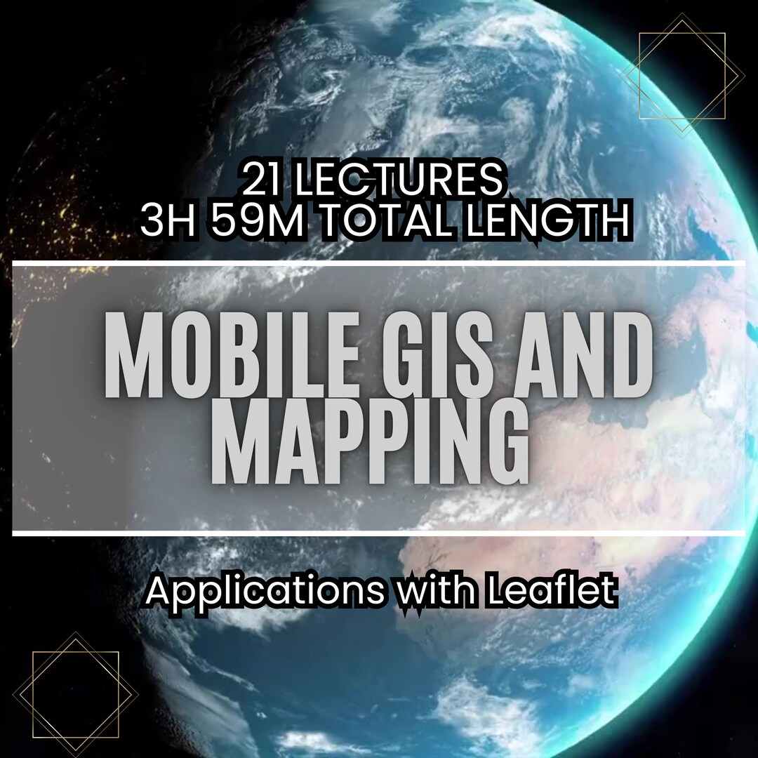 Mobile GIS Course | Leaflet Mapping for Mobile | Offline Web Apps ...