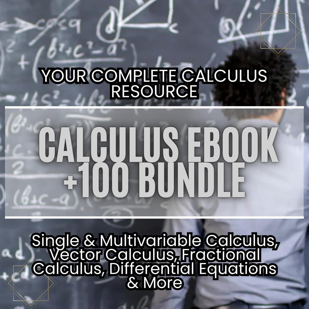 Complete Calculus Resource - Single & Multivariable Calculus, Vector ...