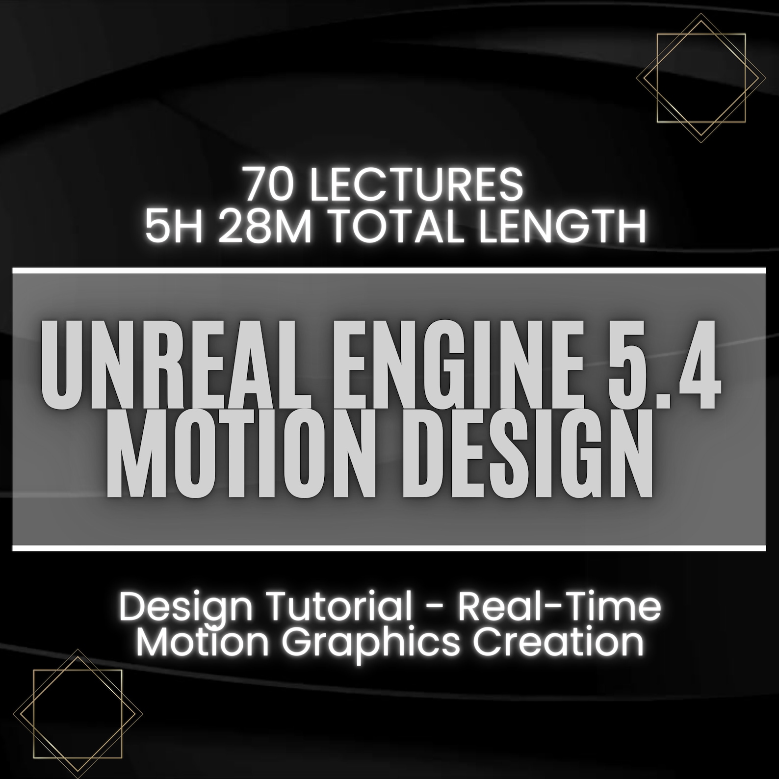 Unreal Engine 5.4 Motion Design Tutorial - Real-time Motion Graphics Creation, Motion Graphics ...