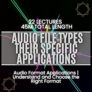 Comprehensive Audio File Types Guide | Audio Format Applications ...