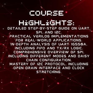 Verilog Guide: UART, SPI, I2C Implementation (video Course) - Etsy