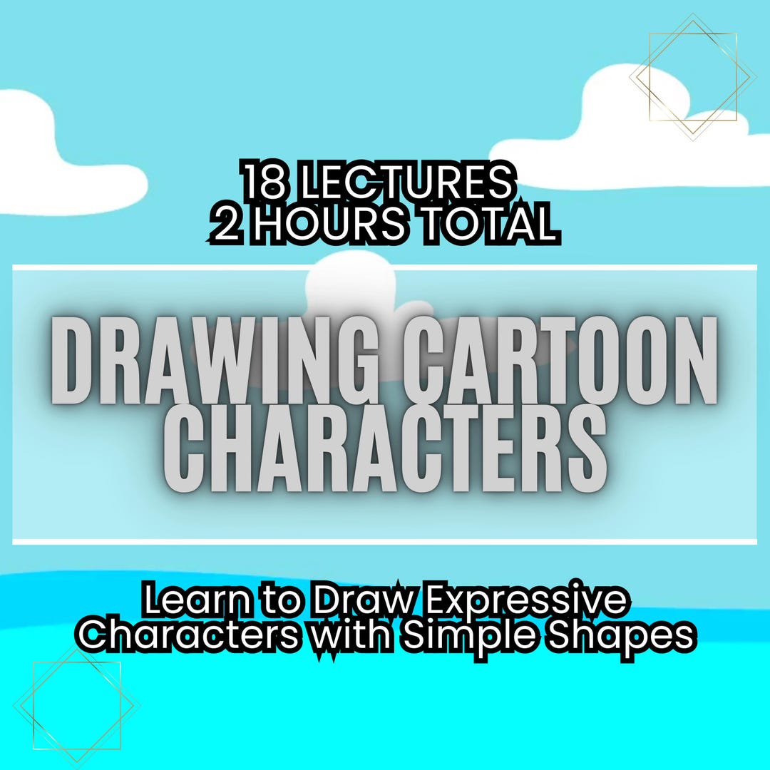 Cartoon Drawing Course: Learn Expressive Characters With Simple Shapes ...