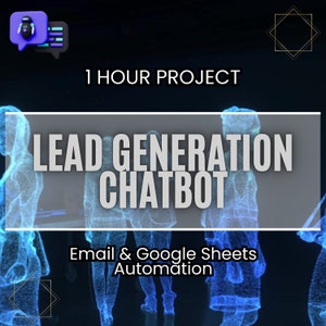 Lead Generation Chatbot With Email & Sheets Automation - Automate ...