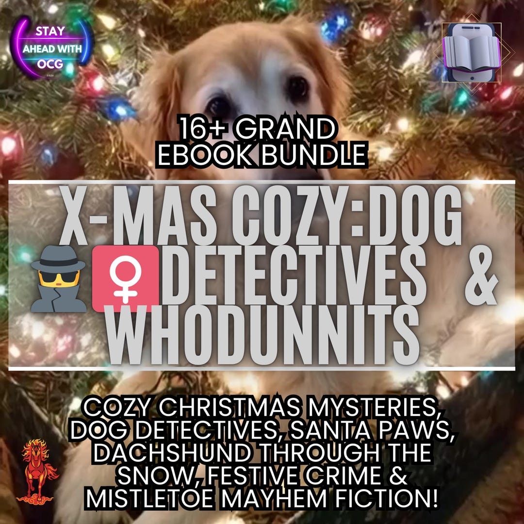 Christmas Ebook Library - Cozy Mystery: Dog Detectives & Festive ...