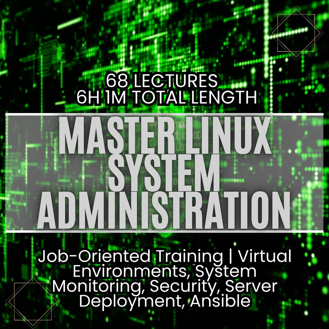 Linux Course | Job-Oriented Training | Virtual Environments, System Monitoring, Security, Server ...