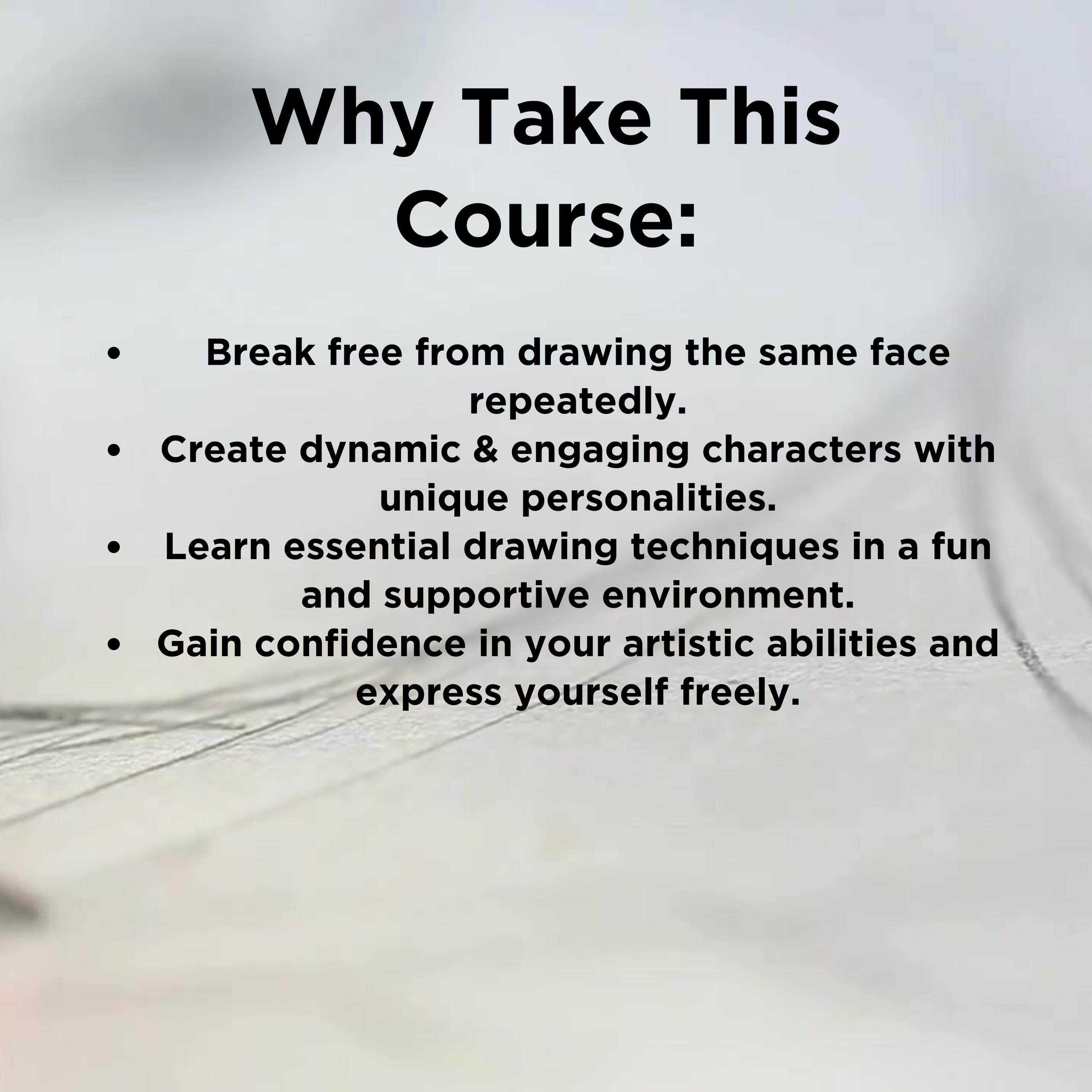 Learn to Draw Expressive Faces: Cartoon - Anime Style Course - Master ...