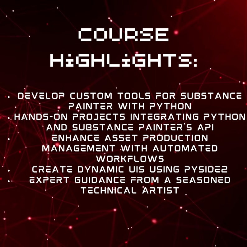 Substance Painter Python Automation Video Course + Ebooks - Etsy
