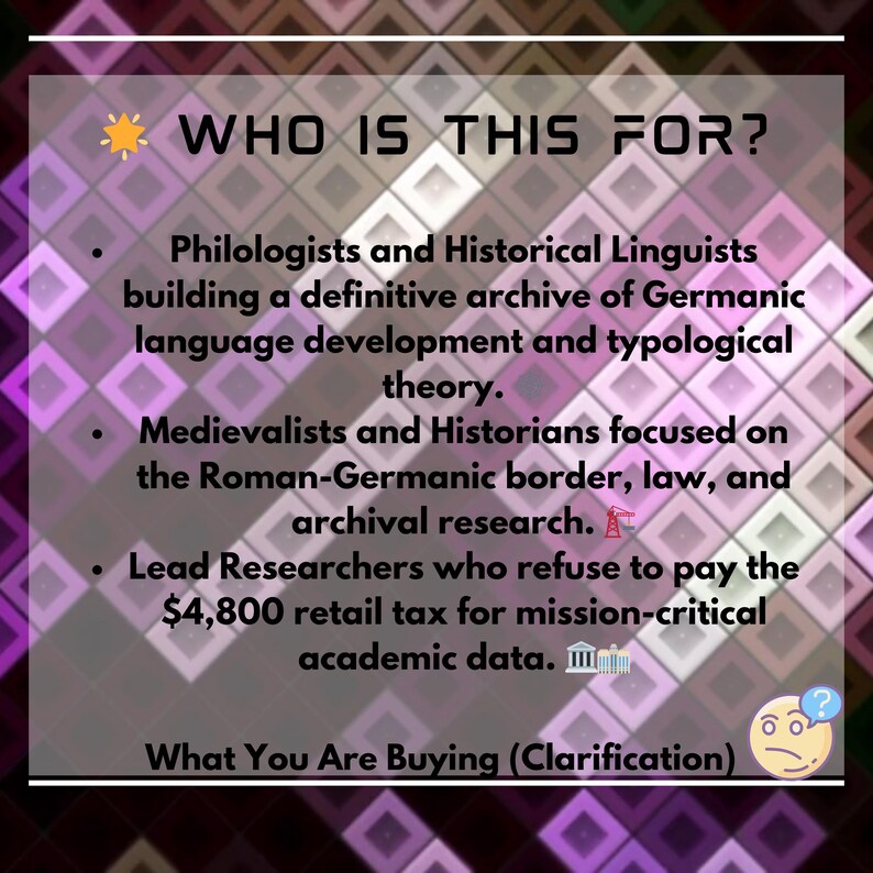 Proto-germanic to Modern German: Linguistic Evolution Archive - Etsy