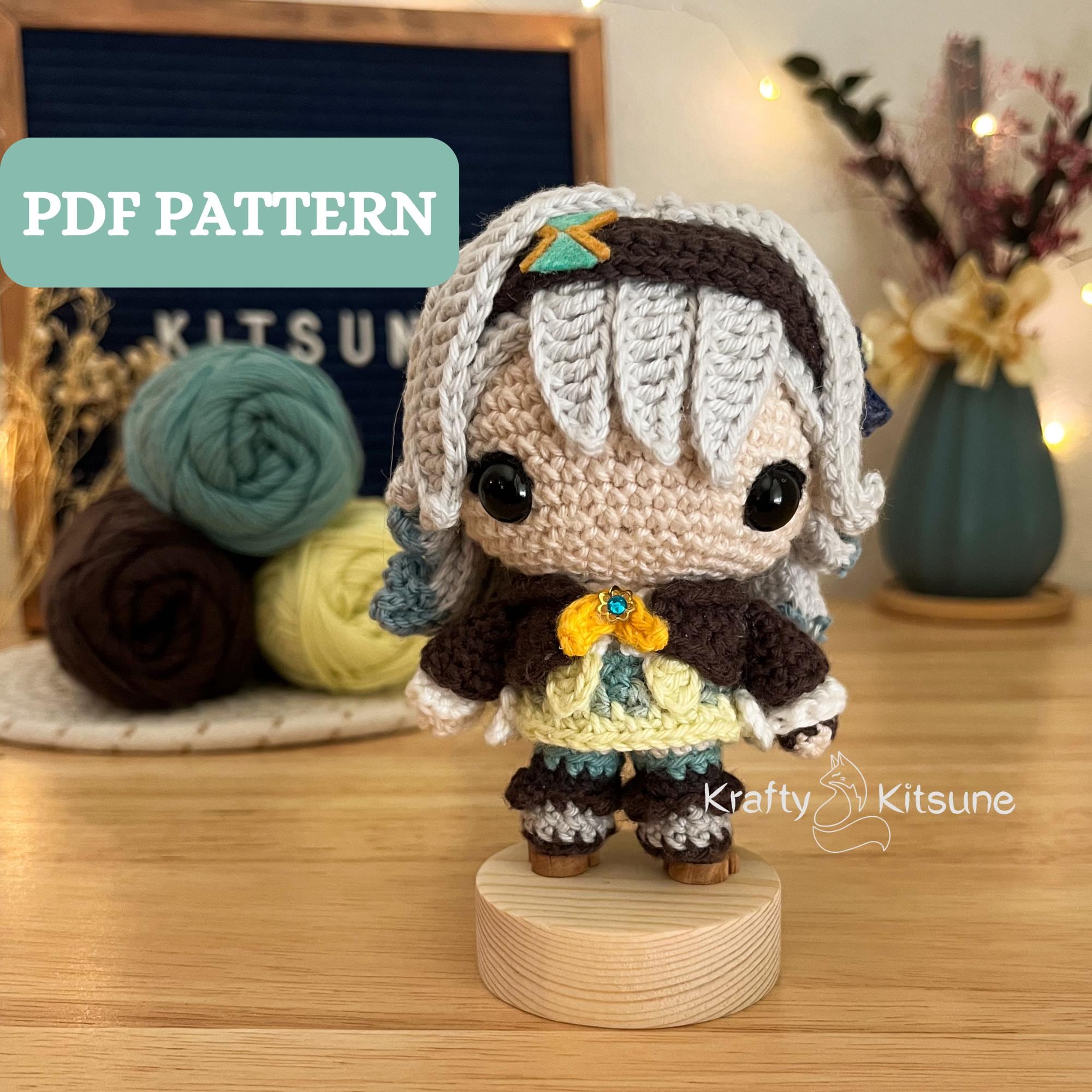 Honkai Star Rail Firefly Amigurumi PDF Pattern - Etsy