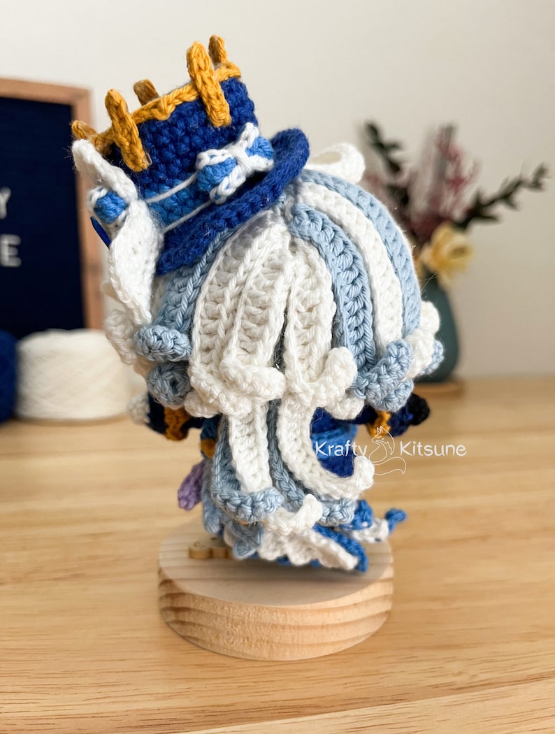 Genshin Impact Furina Amigurumi PDF Pattern - Etsy