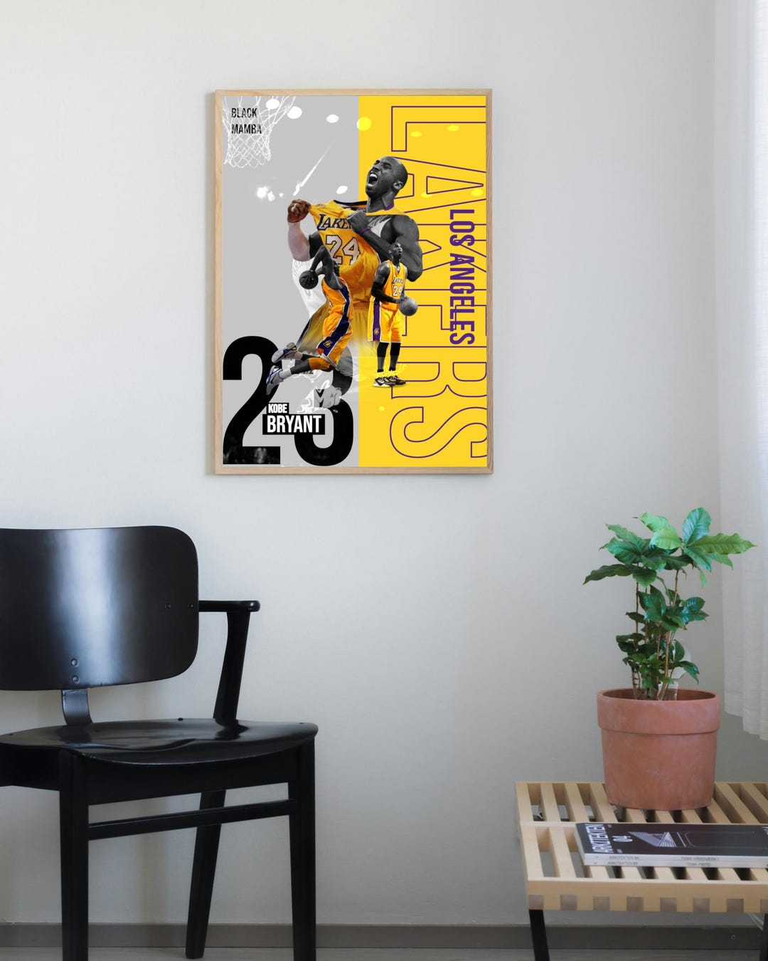 Kobe Bryant Poster - Basketball Wall Art Digital Download, High ...