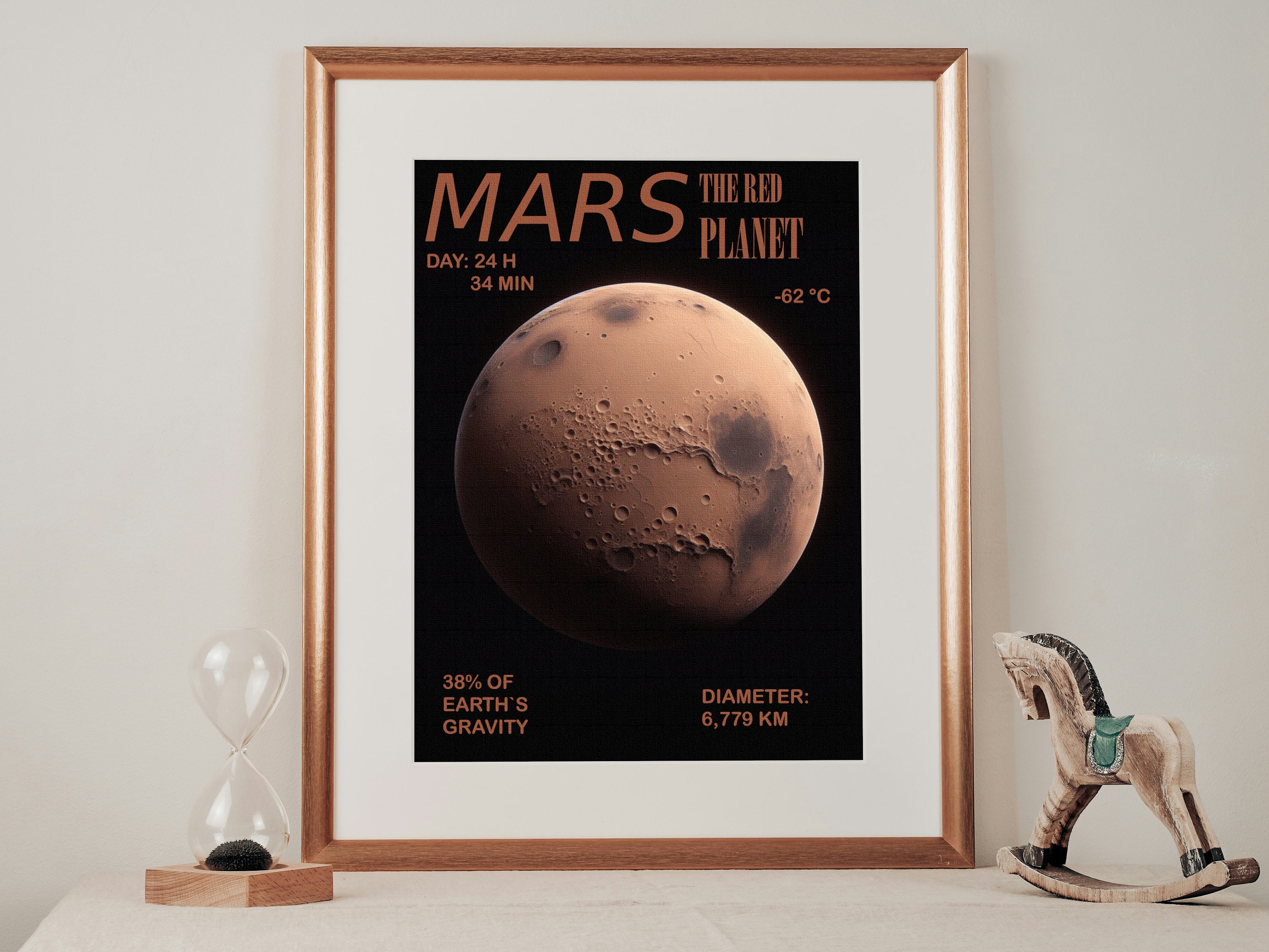 Mars Design - Printable Art, Planet Mars, Planet Design, Generated ...