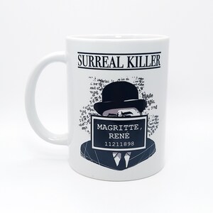 15oz Surreal Artist Rene Magritte Mug, Art Design Coffee and Tea Mug ...