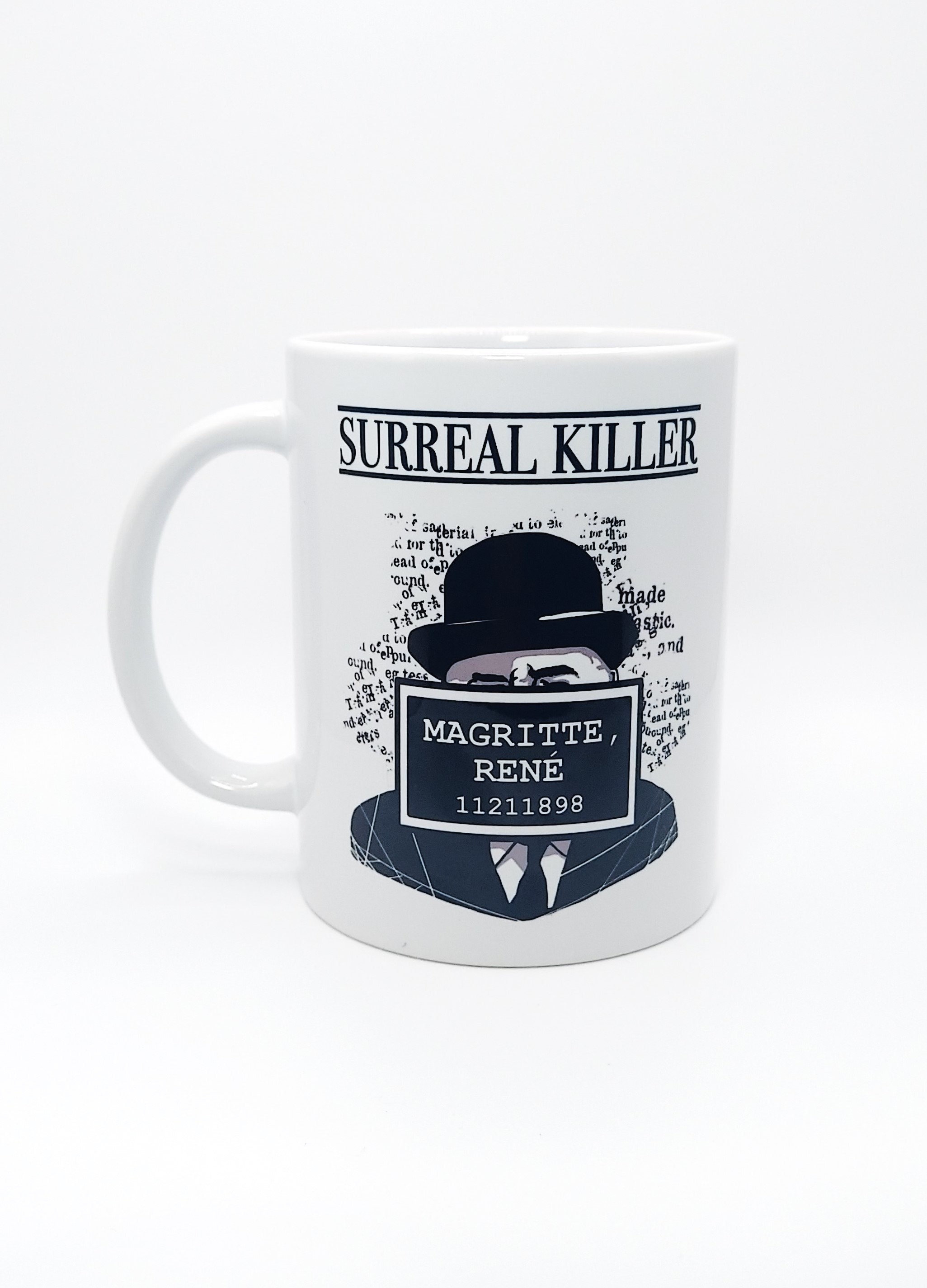 15oz Surreal Artist Rene Magritte Mug, Art Design Coffee and Tea Mug ...