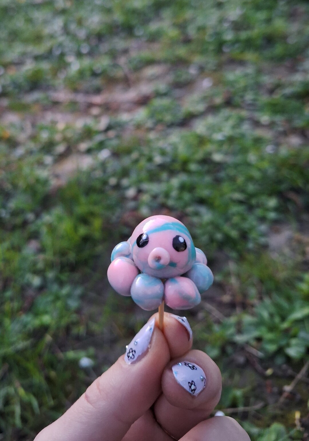 Octopus Plant Pick - Etsy