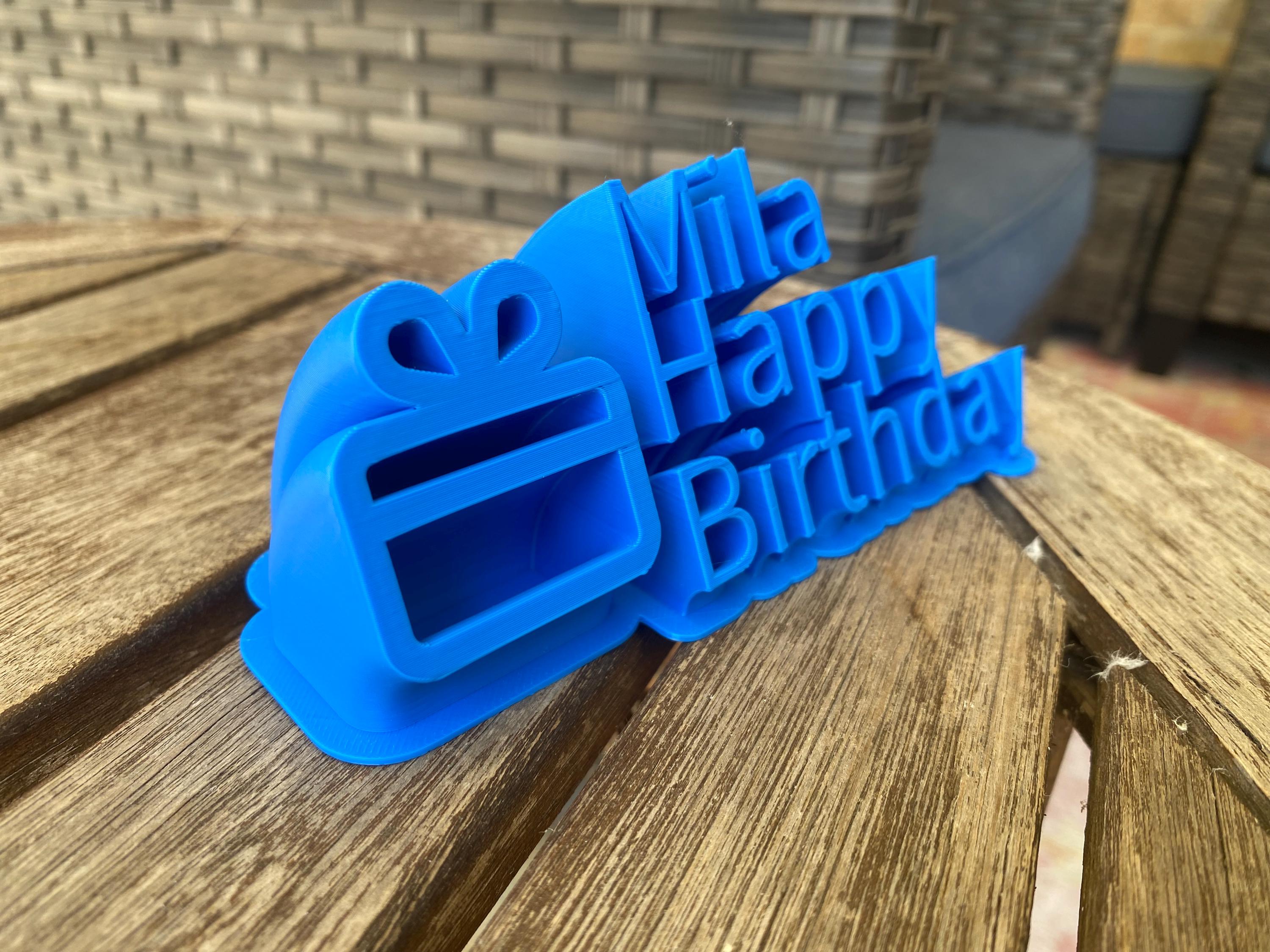 3D Printed Custom Signs, Cake Toppers, Desk Name Decor - Etsy
