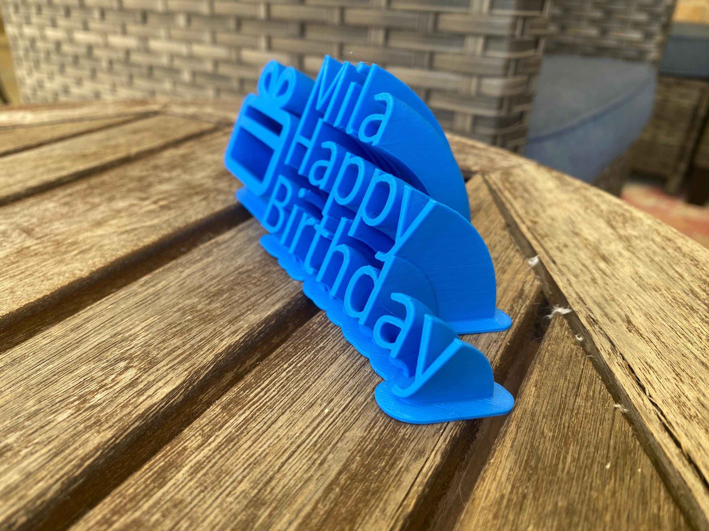 3D Printed Custom Signs, Cake Toppers, Desk Name Decor - Etsy