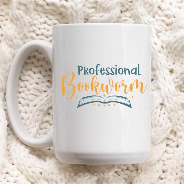 Professional Bookworm Mug - Etsy