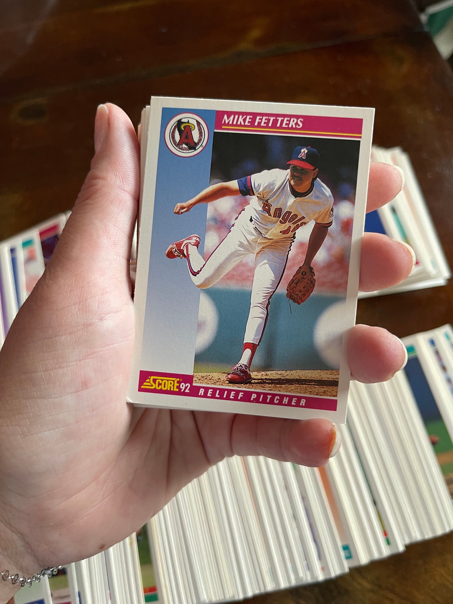 1992 SCORE Baseball Cards • Vintage Baseball Cards • Lot of Over 430 ...