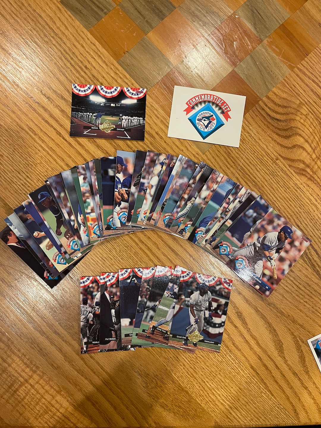 1992 DONRUSS Commemorative Set, Toronto Blue Jays Set, Full Set of ...