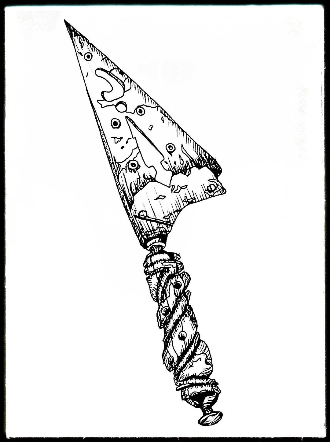 Surgical Instrument Circumcision Knife Print Drawing From Photo Drawing ...