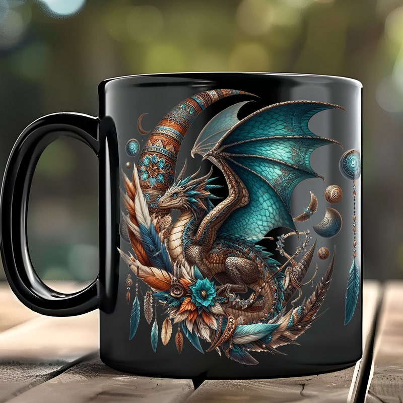 Dragon Mugs - Etsy