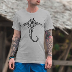 Manta Ray Samoan T-shirt Samoan Tattoo Unity Strength Pacific Islander ...