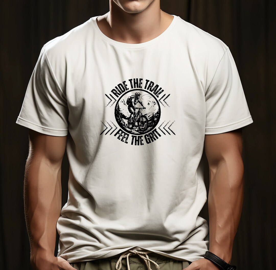 Mountain Bike T-shirt Grunge MTB Trail Ride Grit All-mountain Epic ...